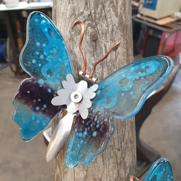 Butterfly Sculpture - Shake Your Glass