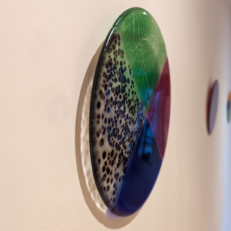 Geometric Wall Art Discs - Shake Your Glass